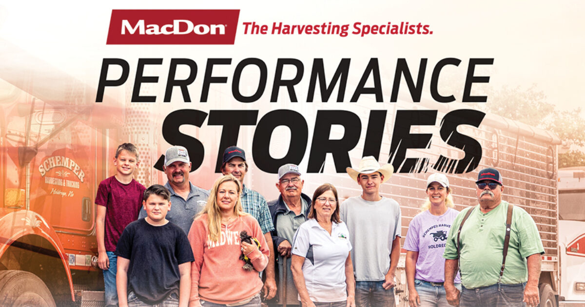 MacDon Performance Stories - Born to Harvest, Built to Last | MacDon