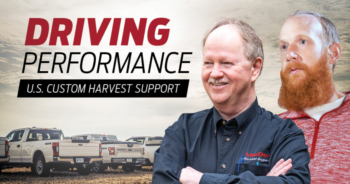 MacDon Performance Stories - Driving Performance | MacDon